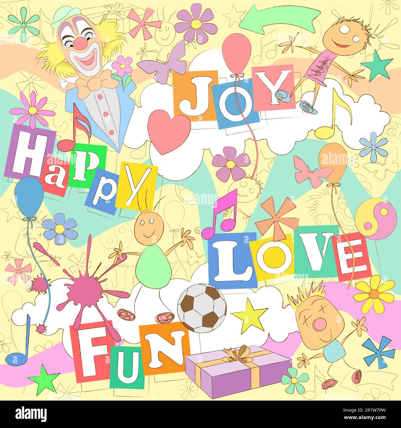 Fun drawings Stock Vector Images - Alamy