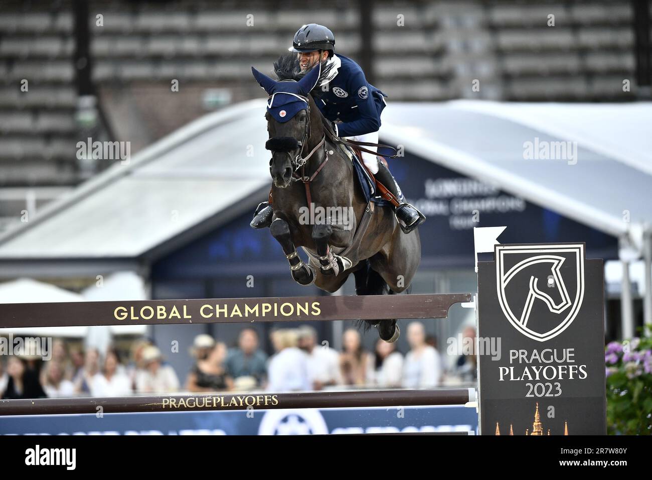 STOCKHOLM 20230617 Simon Delestre, France on the horse Dexter Fontenis ...