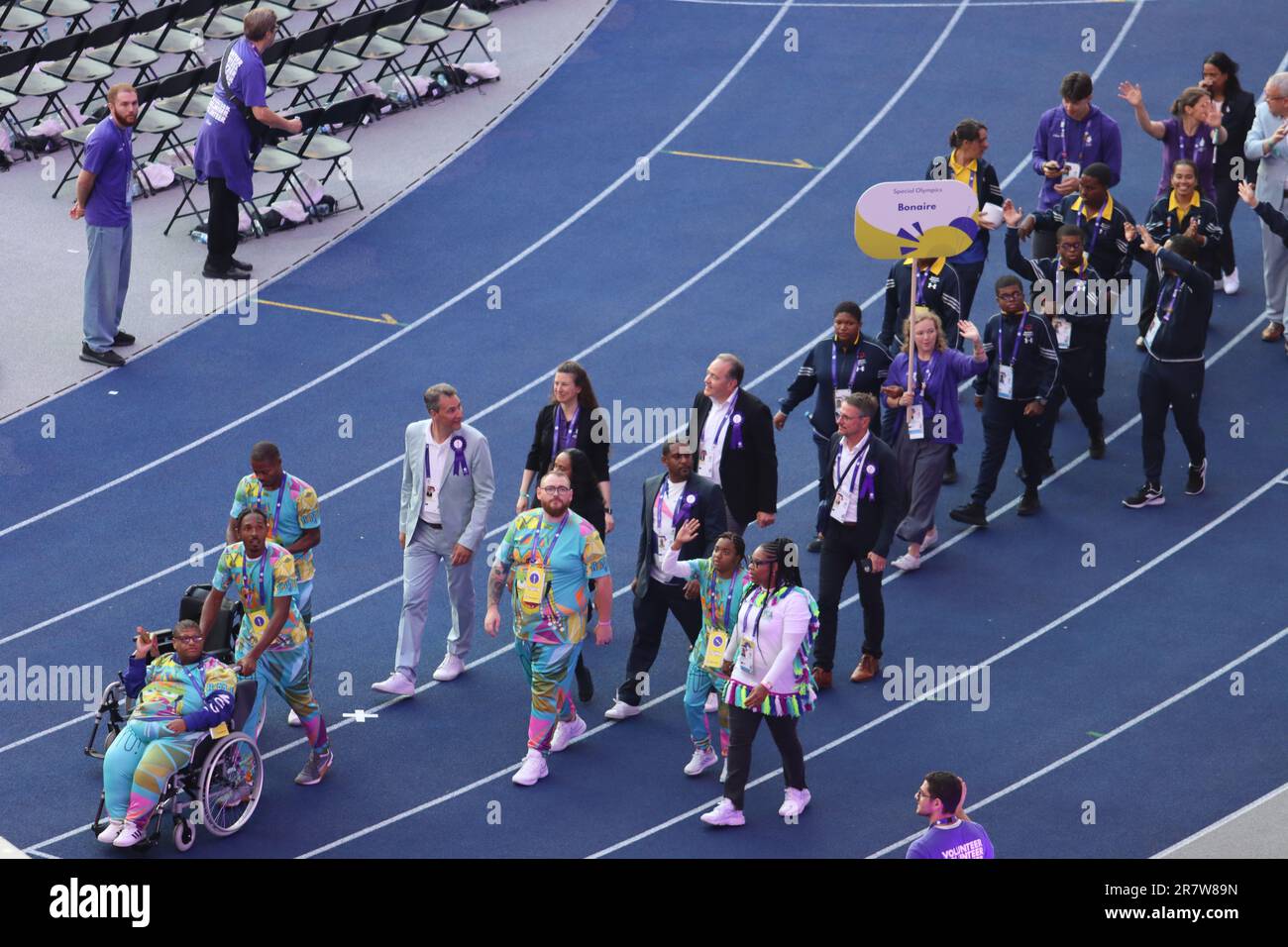 Berlin, Germany, 17, June, 2023. Olympics athletes entry during the ...