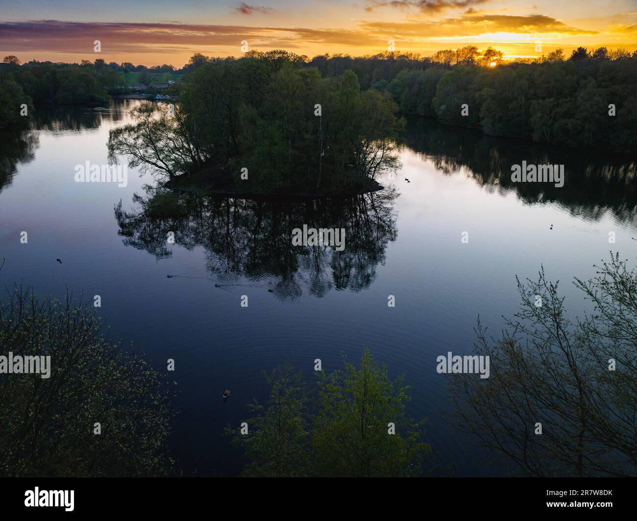Heaton park scenic summer hi-res stock photography and images - Alamy
