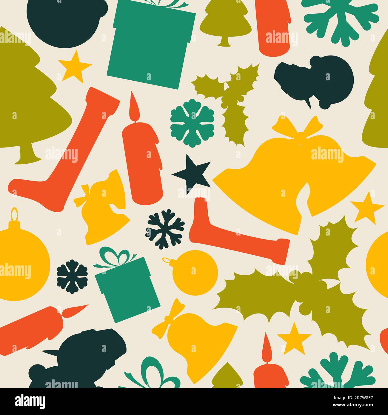 Christmas shapes Stock Vector Images - Alamy