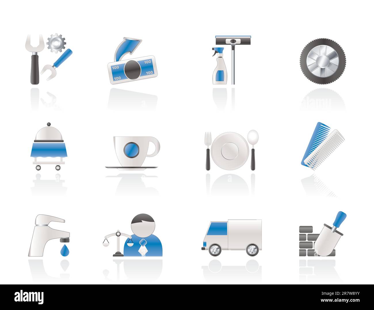 Commercial services Stock Vector Images - Alamy