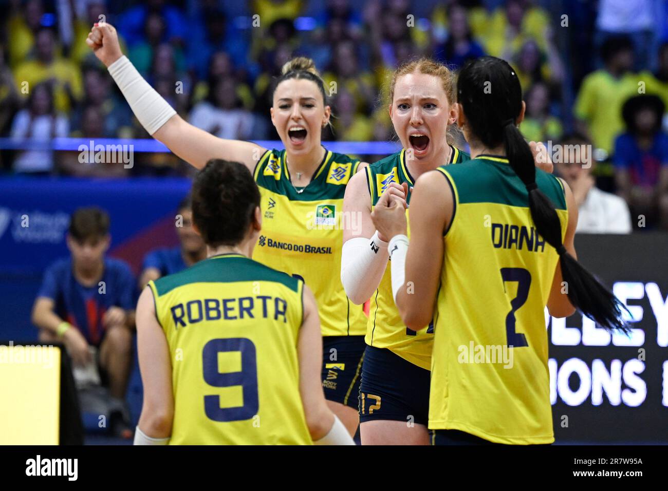 DF - BRASILIA - 06/17/2023 - LEAGUE OF THE WOMEN'S VOLLEYBALL NATIONS ...