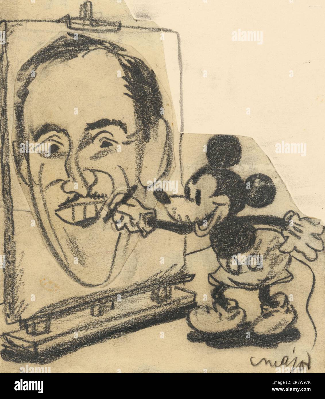 Walt Disney c. 1928 Stock Photo - Alamy