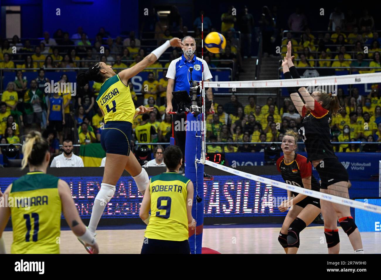 DF - BRASILIA - 06/17/2023 - LEAGUE OF THE WOMEN'S VOLLEYBALL NATIONS ...