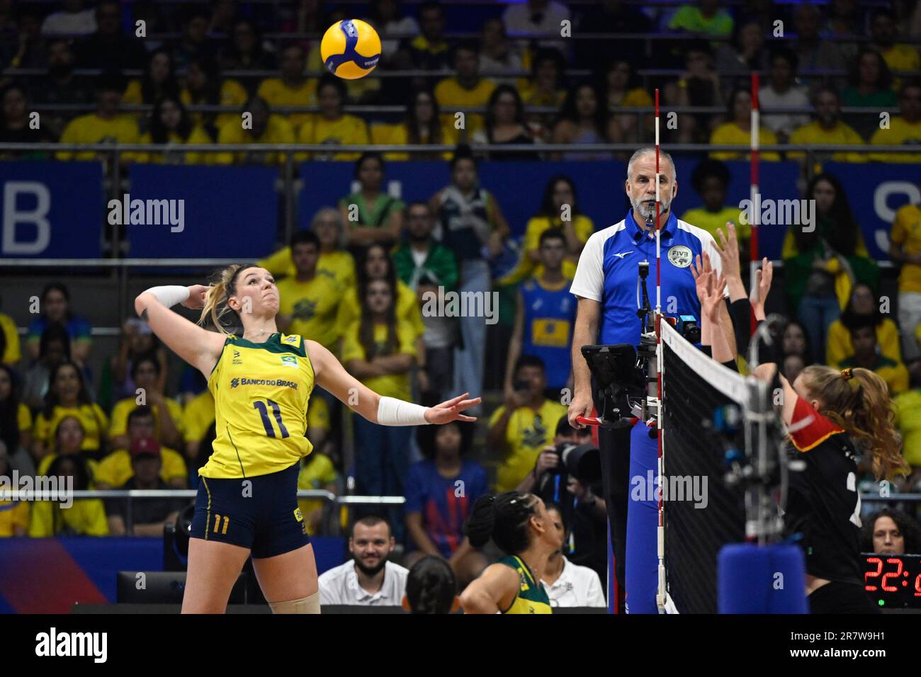 DF - BRASILIA - 06/17/2023 - LEAGUE OF THE WOMEN'S VOLLEYBALL NATIONS ...