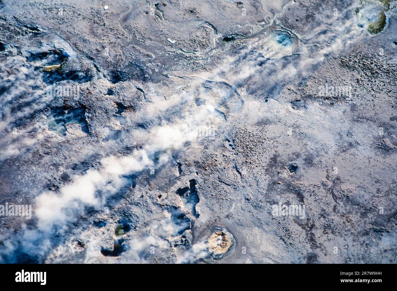 Aerial photos, aerial images of Yellowstone National Park Stock Photo ...