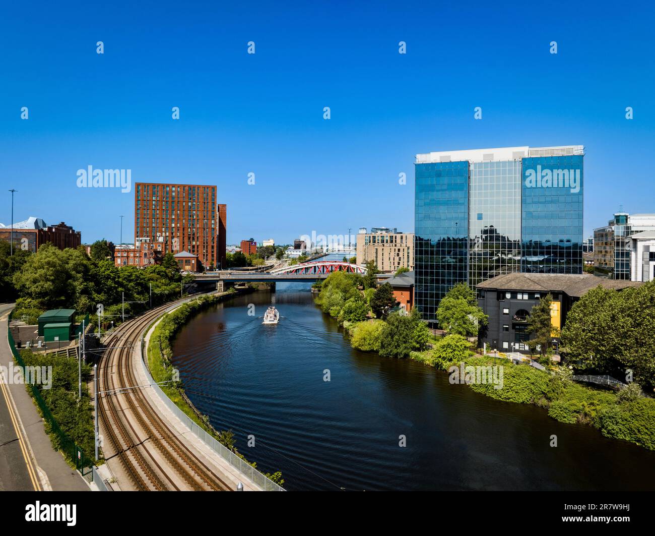 Manchester ship canal railway hi-res stock photography and images - Alamy