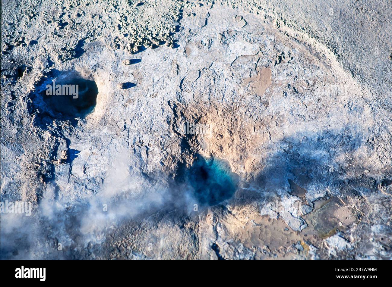 Aerial photos, aerial images of Yellowstone National Park Stock Photo ...