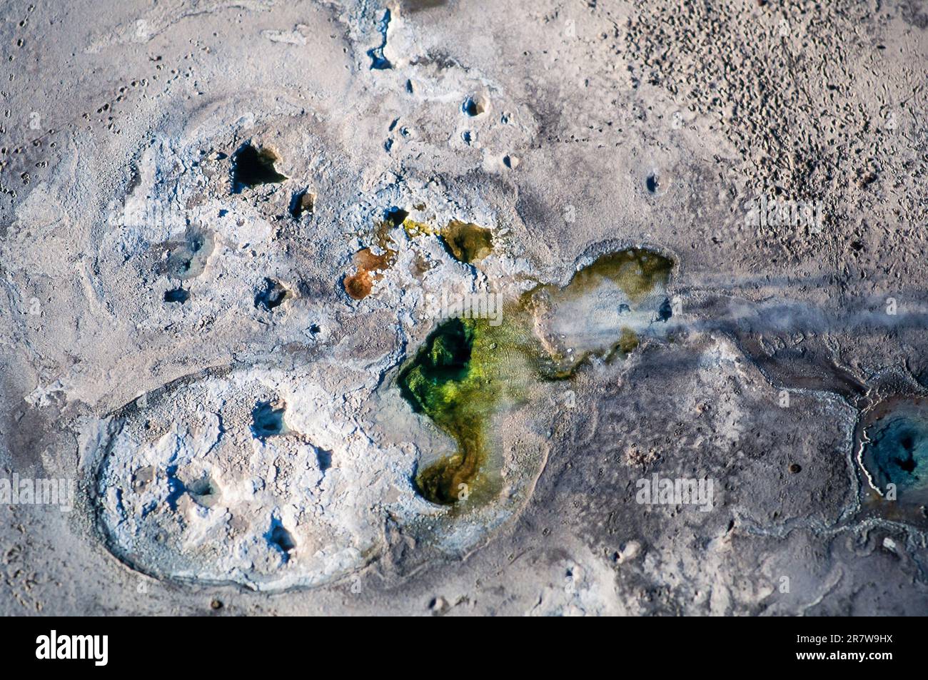 Aerial photos, aerial images of Yellowstone National Park Stock Photo ...