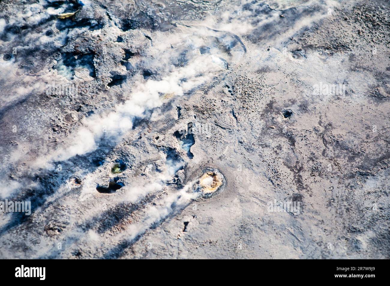 Aerial photos, aerial images of Yellowstone National Park Stock Photo ...