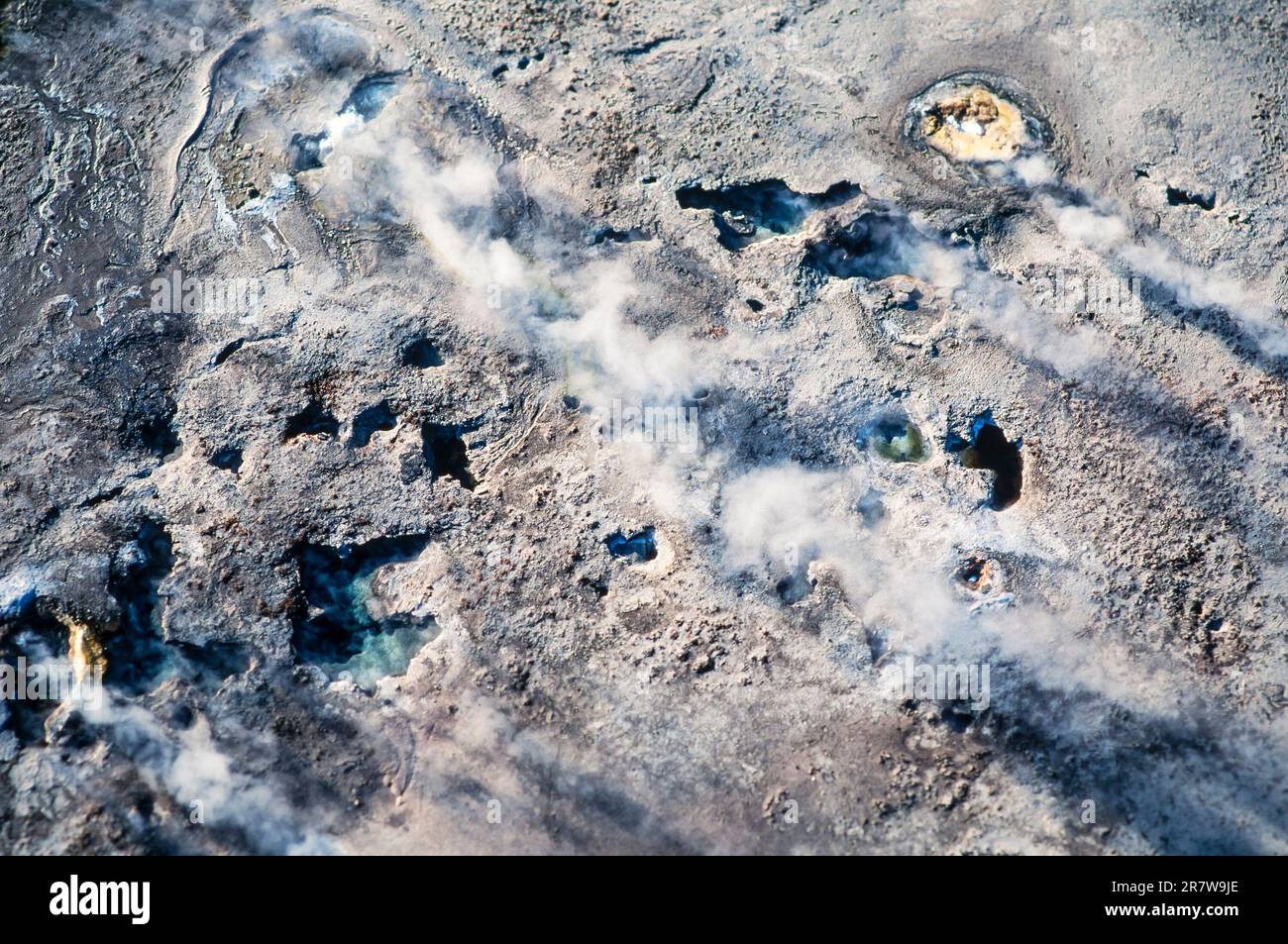 Aerial photos, aerial images of Yellowstone National Park Stock Photo ...
