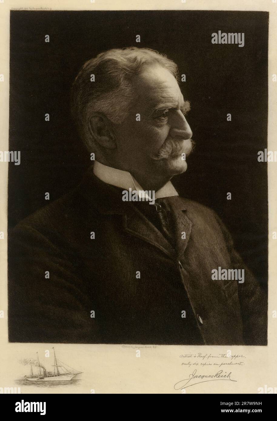 Henry Huttleston Rogers 1910 Stock Photo - Alamy