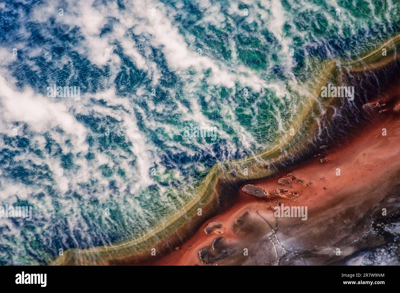 Aerial photos, aerial images of Yellowstone National Park Stock Photo ...