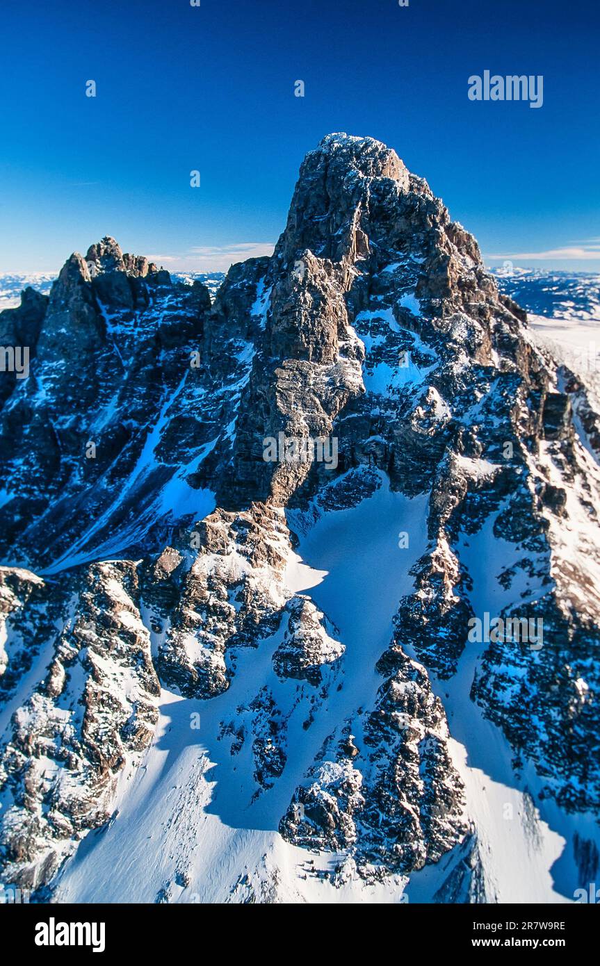 Aerial photos, aerial images of Yellowstone National Park Stock Photo ...
