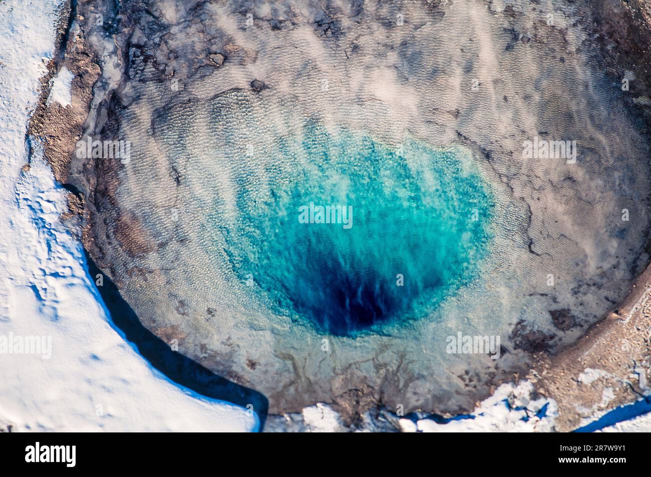 Aerial photos, aerial images of Yellowstone National Park Stock Photo ...