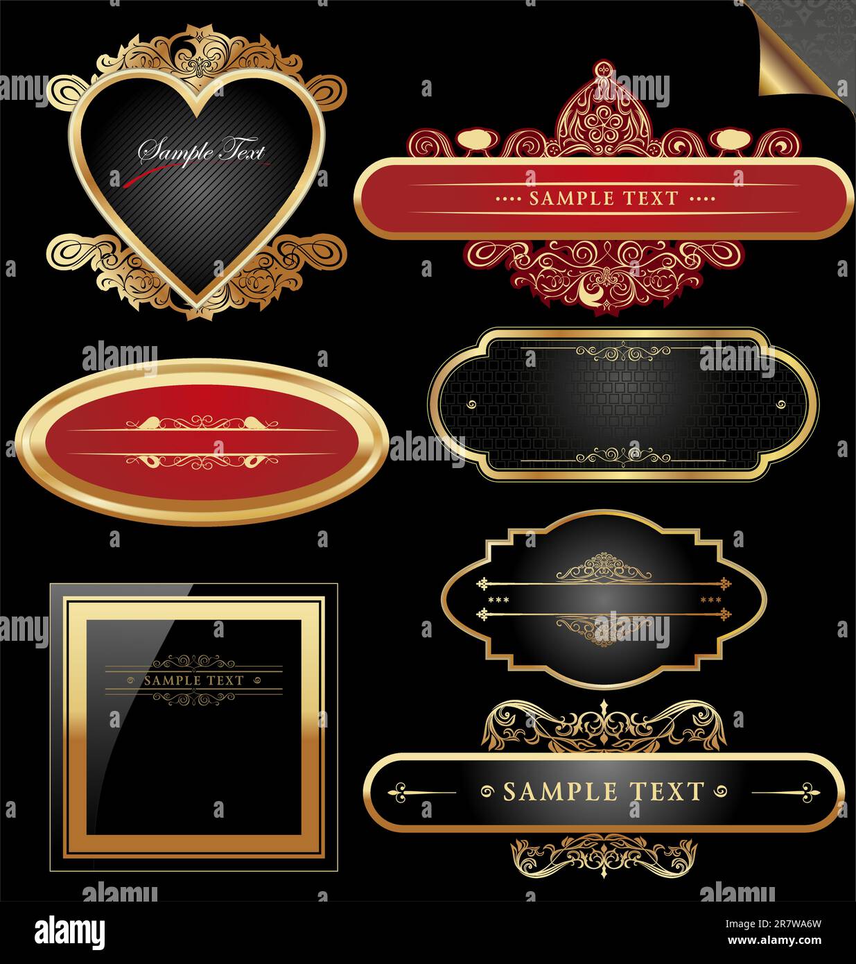 Golden frames antique hi-res stock photography and images - Alamy