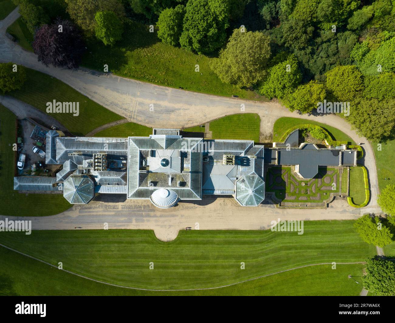 Heaton Hall, Heaton Park, Manchester, England Stock Photo - Alamy
