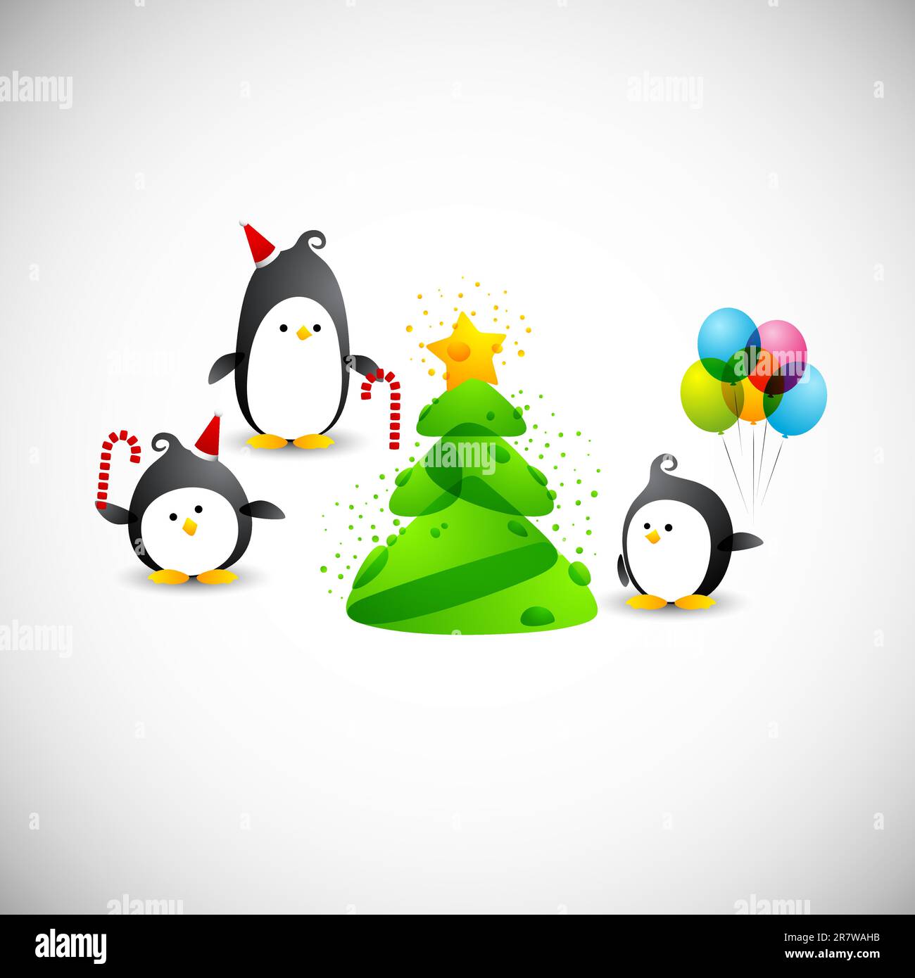 Funny penguins Stock Vector Images - Alamy
