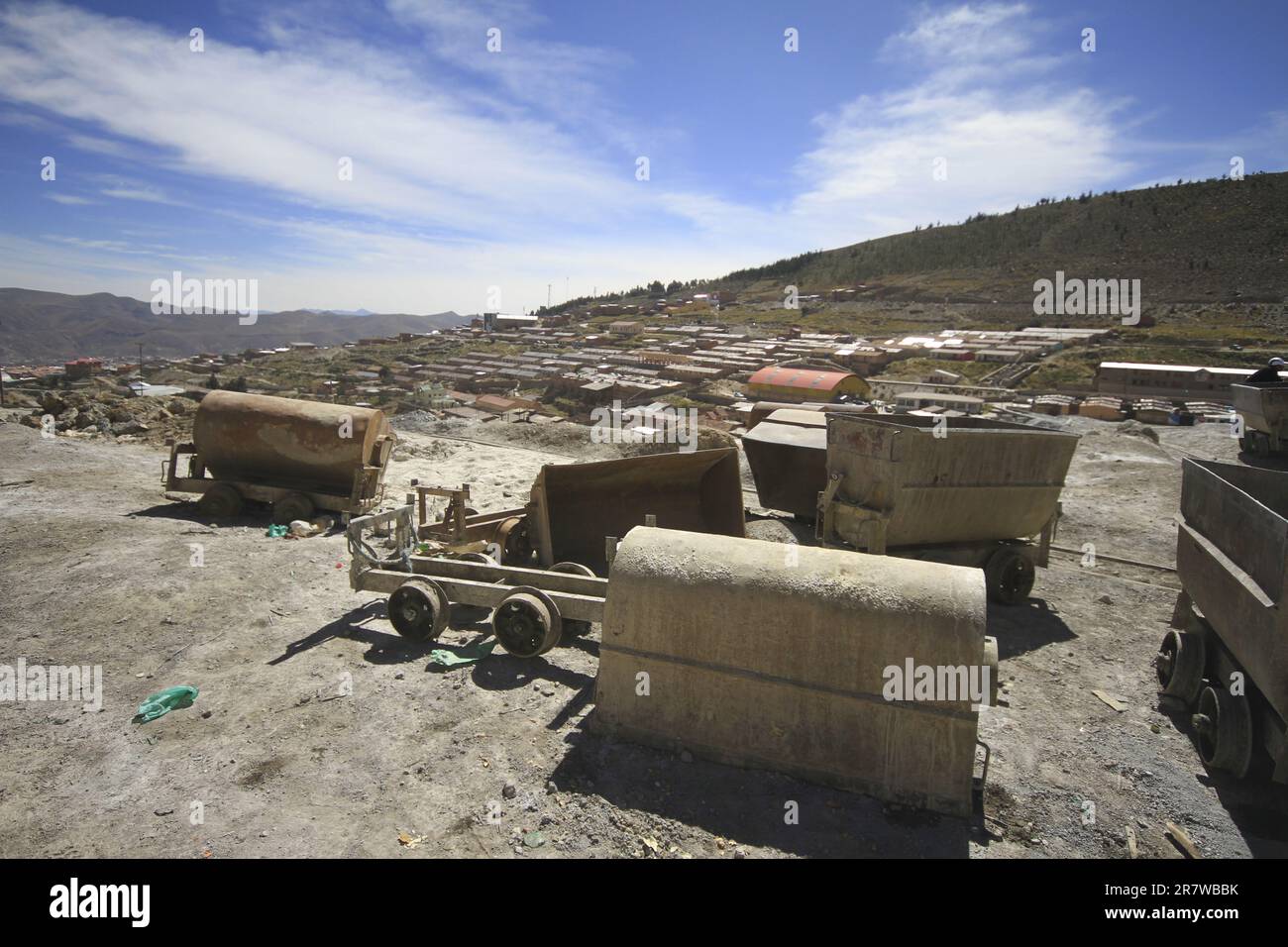 Silver mines of Potosi Bolivia Stock Photo - Alamy