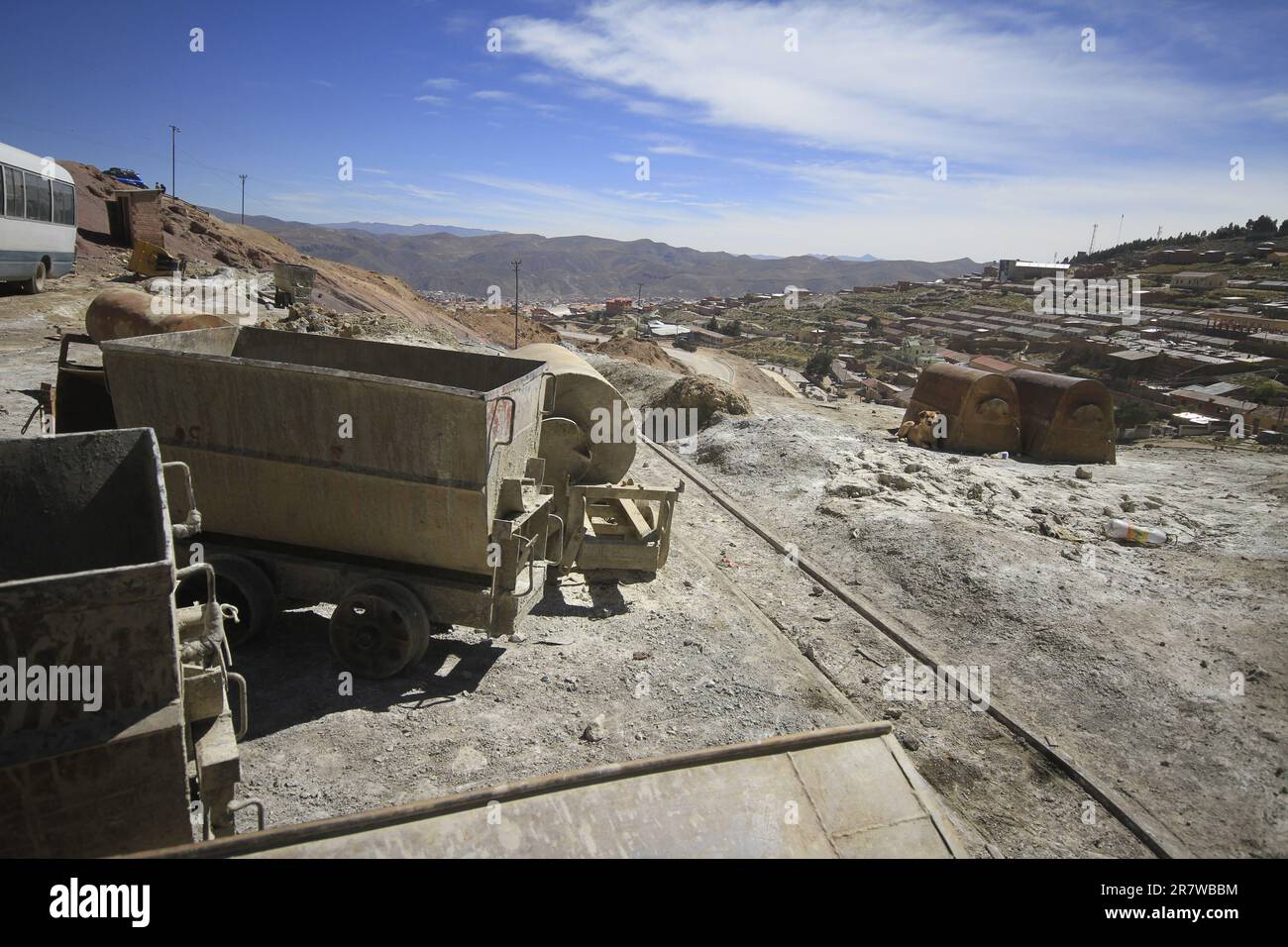 Silver mines of Potosi Bolivia Stock Photo - Alamy