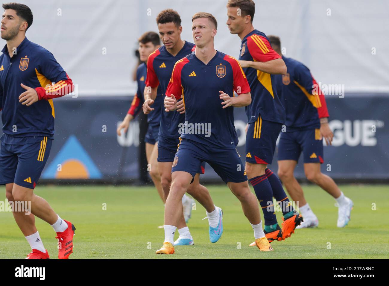 Rotterdam, Netherlands. 17th June, 2023. Dani Olmo of Spain at the ...