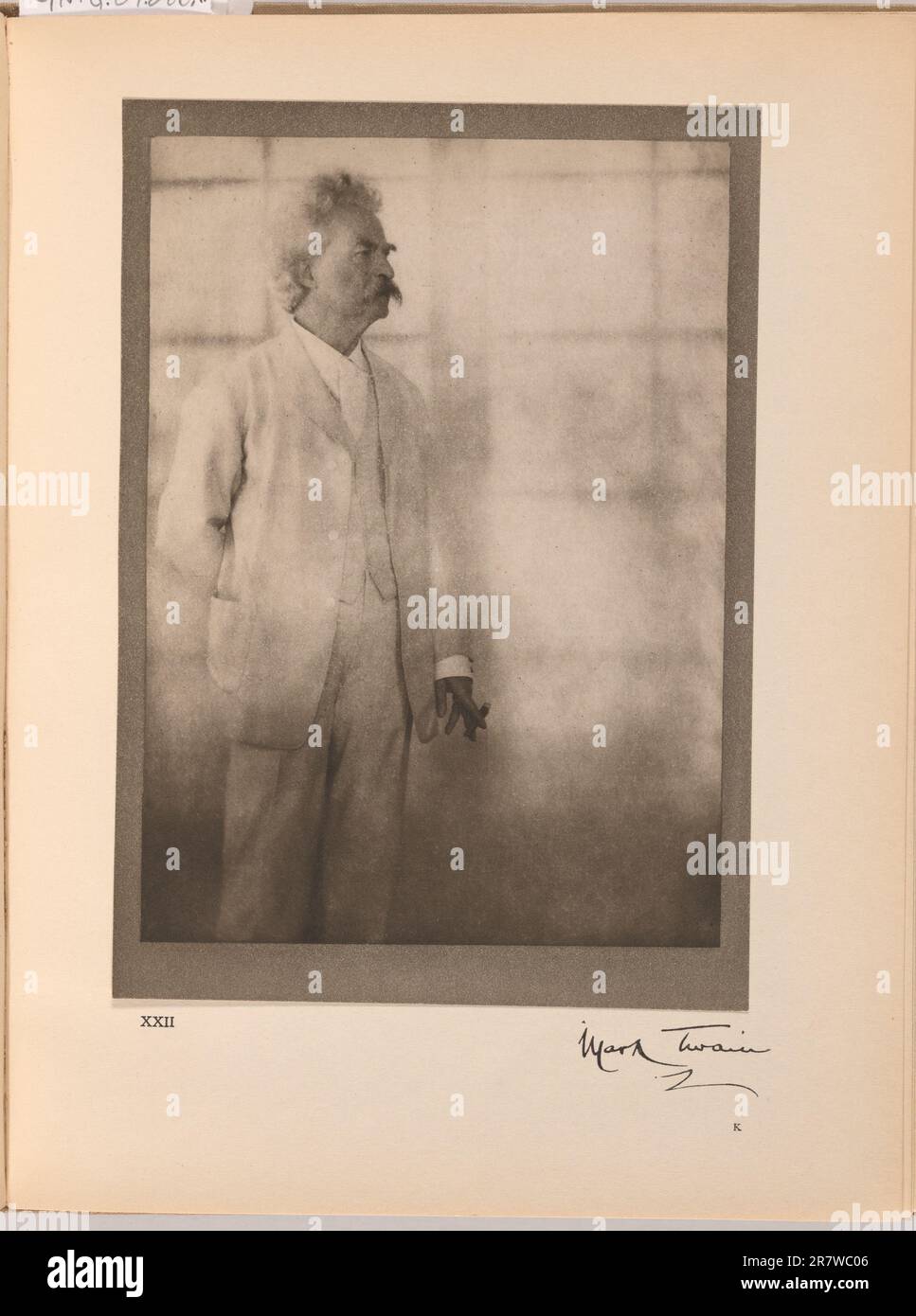 Samuel Clemens December 21, 1908 Stock Photo - Alamy