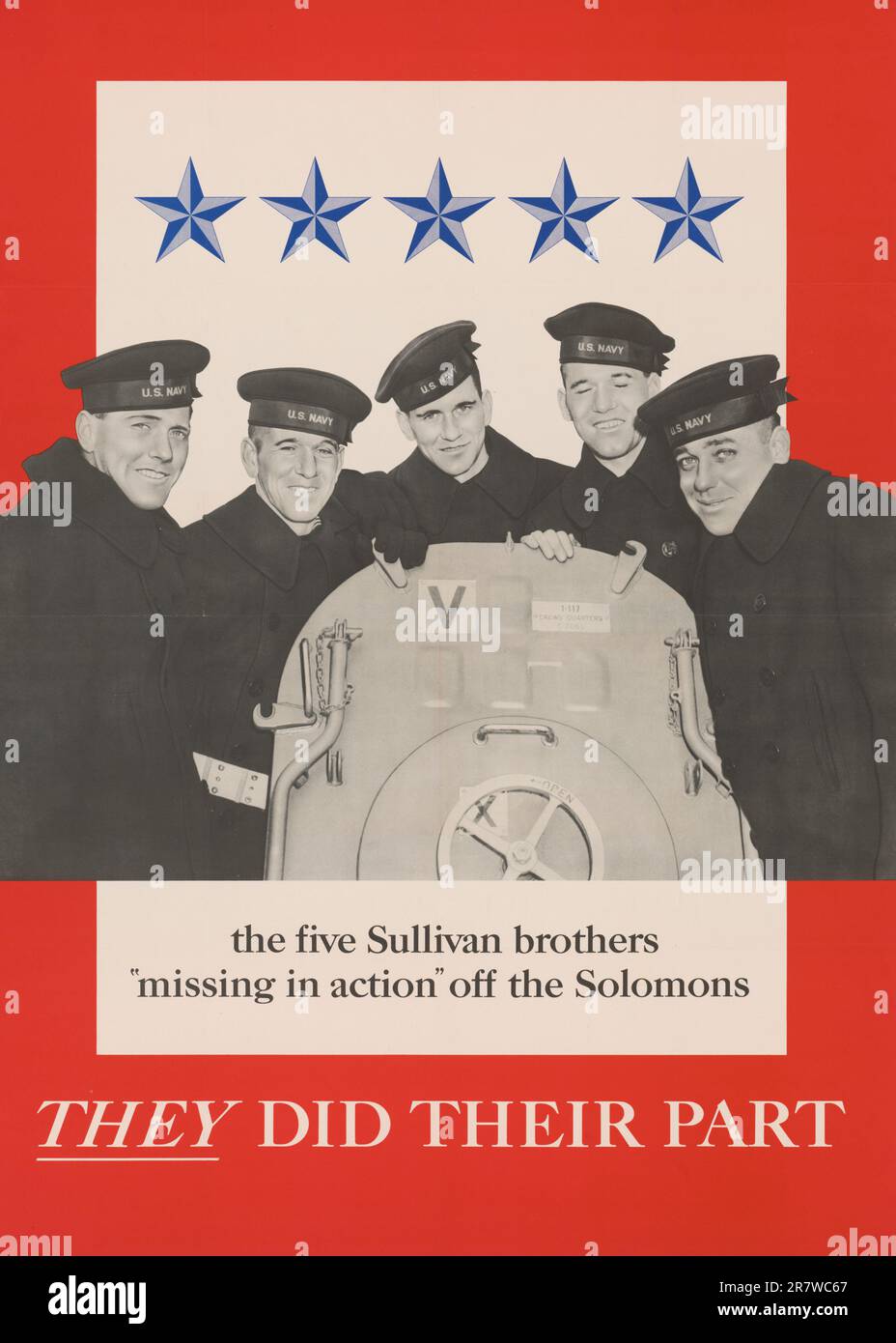 Sullivan Brothers 1943 Stock Photo - Alamy