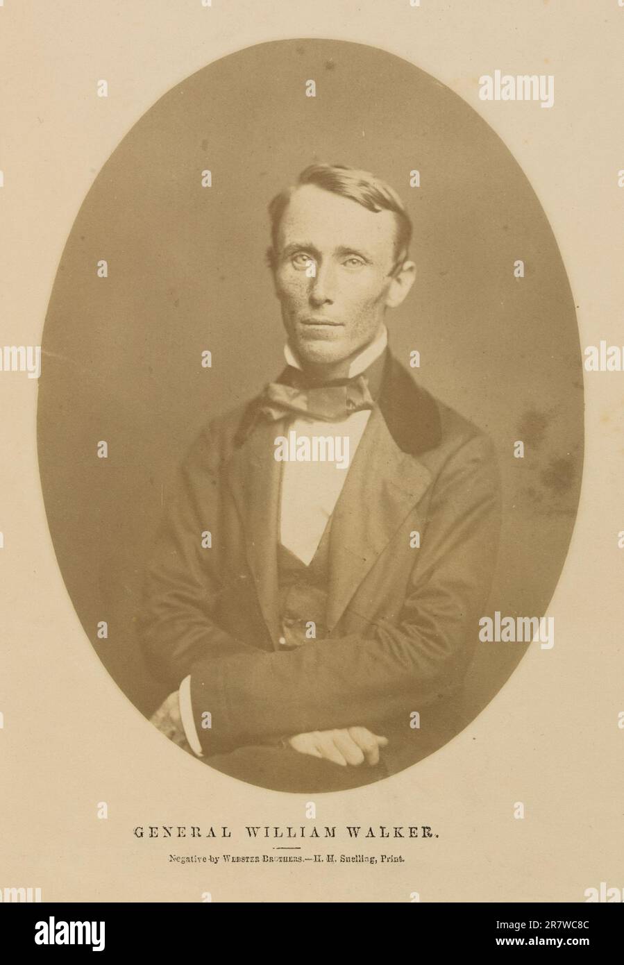 William Walker 1857 Stock Photo - Alamy