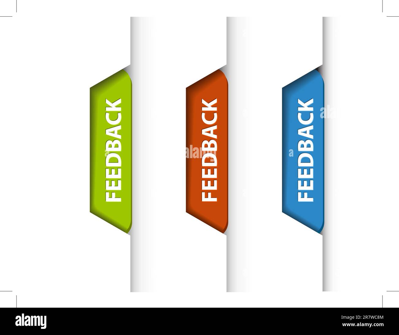 Rounded tabs Stock Vector Images - Alamy