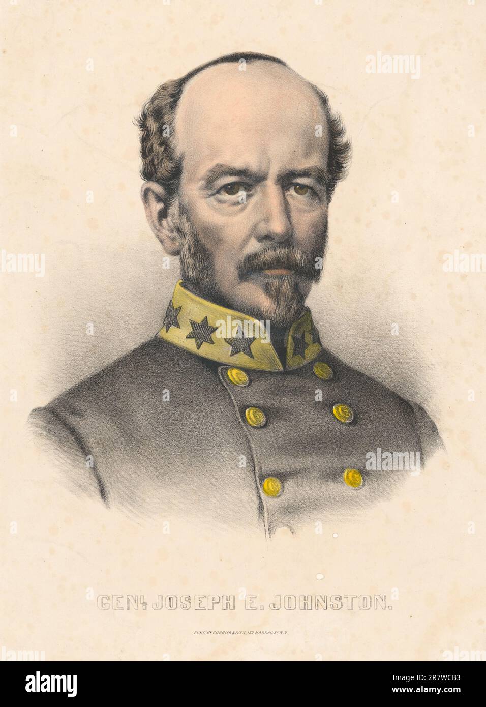 Joseph Eggleston Johnston c. 1865 Stock Photo - Alamy