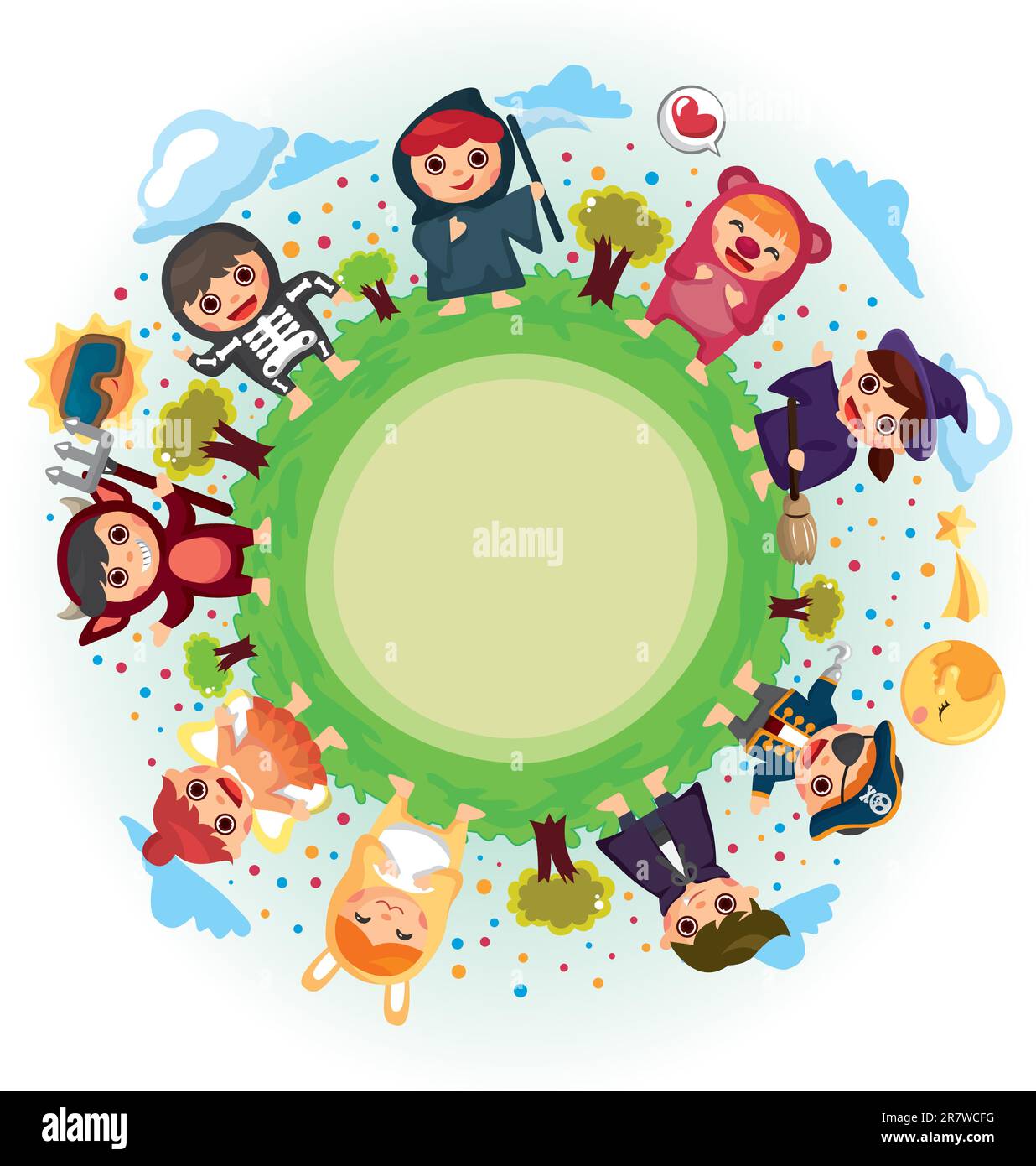 Dance the world Stock Vector Images - Alamy