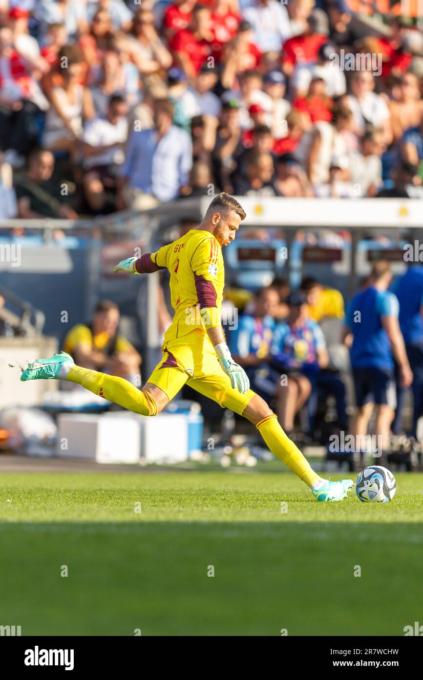 Oslo, Norway 17 June 2023 Angus Gunn of Scotland UEFA European ...