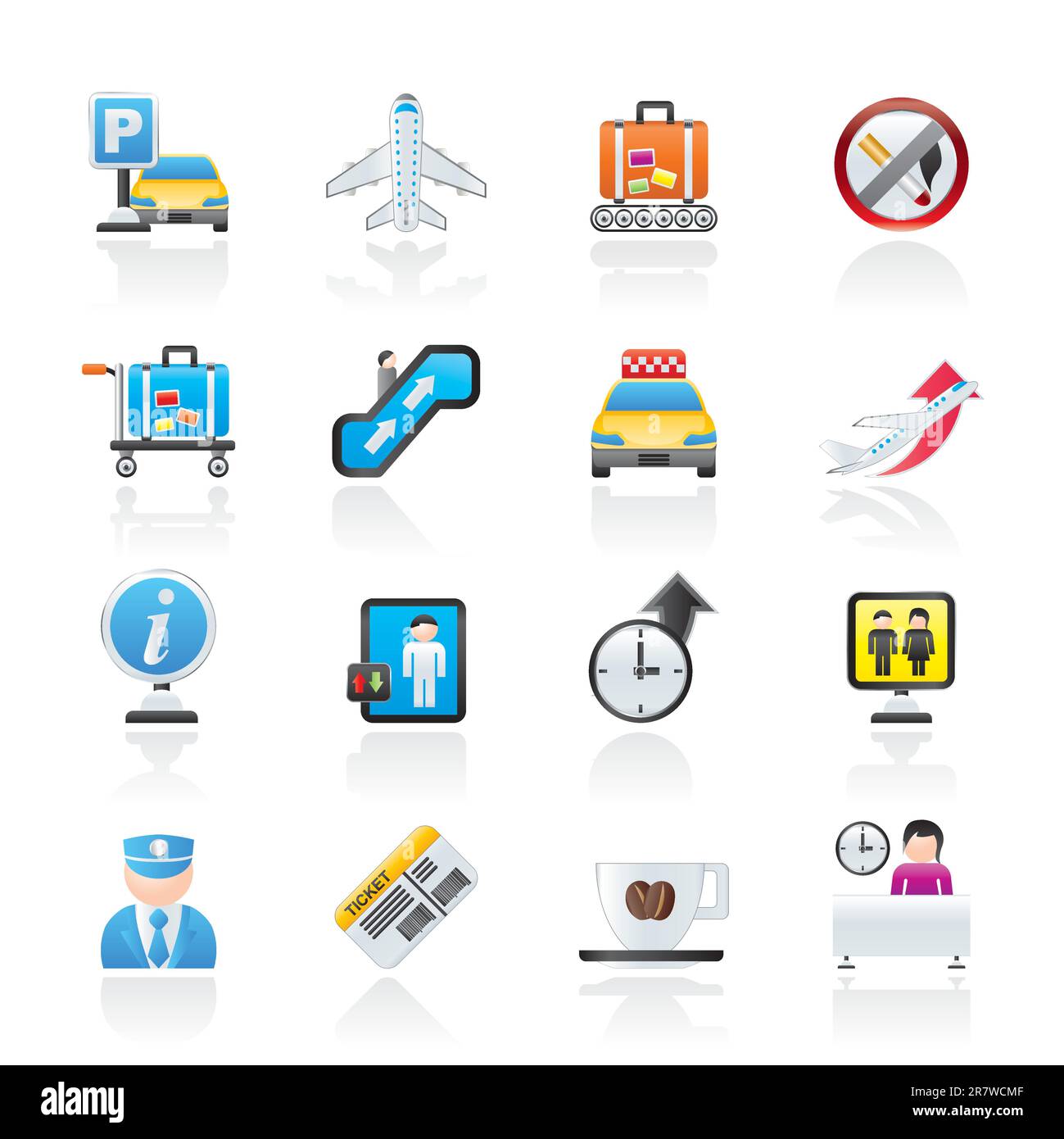 Plane toilet sign hi-res stock photography and images - Alamy