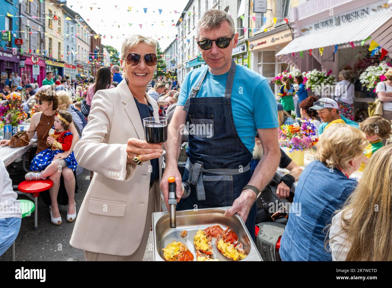 Clonakilty, West Cork, Ireland. 17th June, 2023. The Irish Yogurts ...