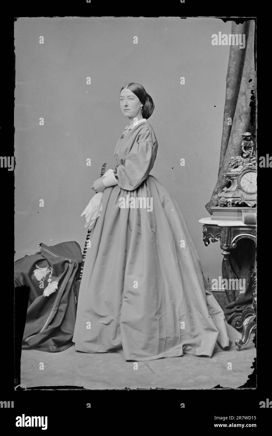 Emma Webb c. 1860-1870 Stock Photo - Alamy