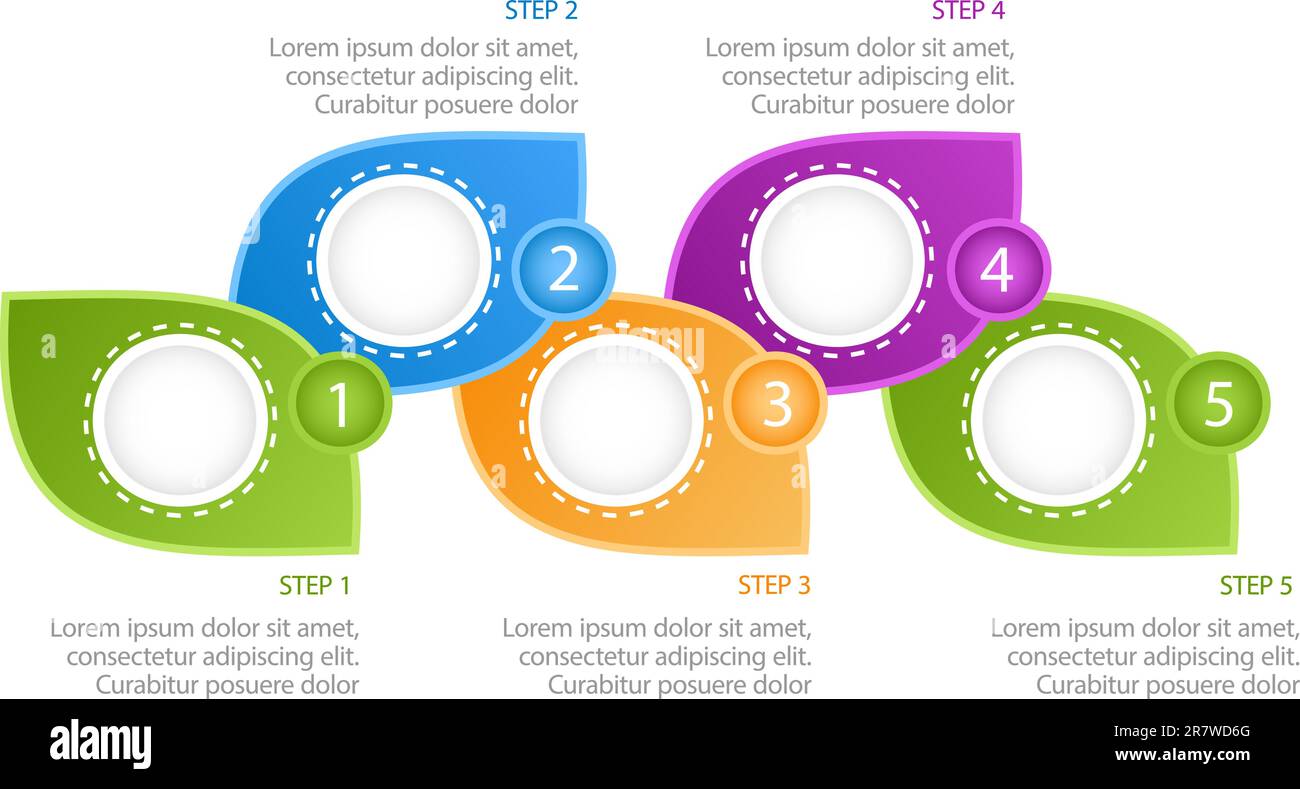 infographic chart design template Stock Vector Image & Art - Alamy