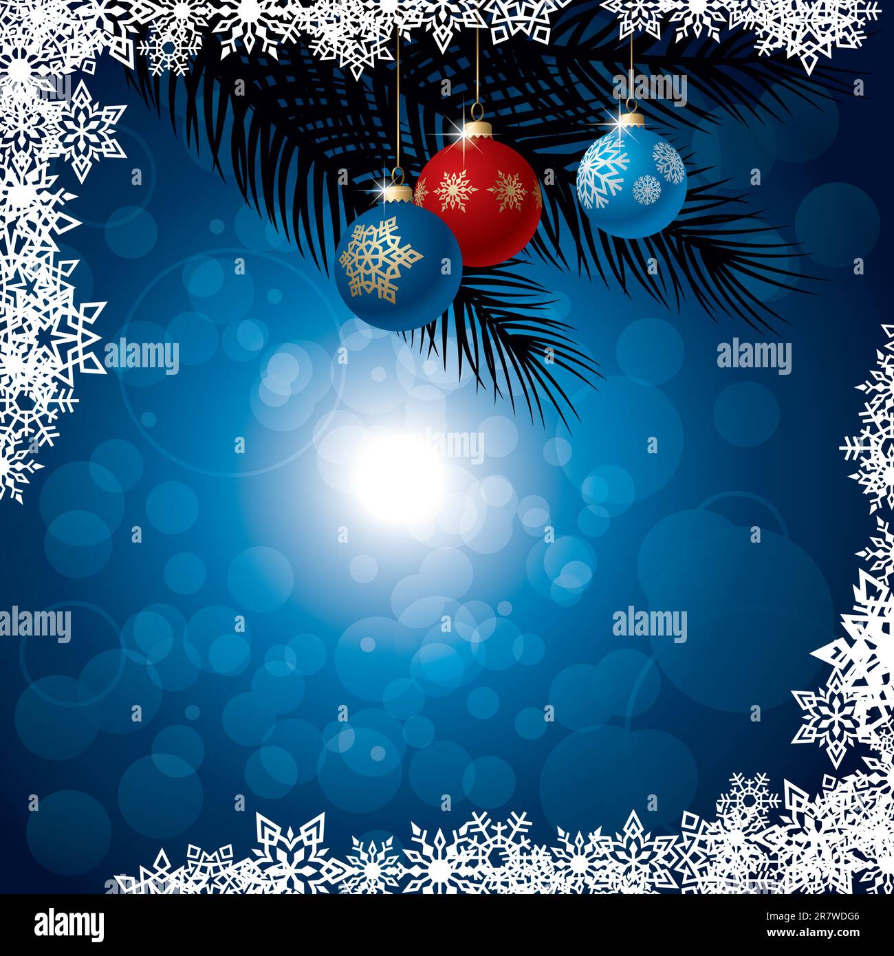 Winter background. Vector Illustration Stock Vector Image & Art - Alamy