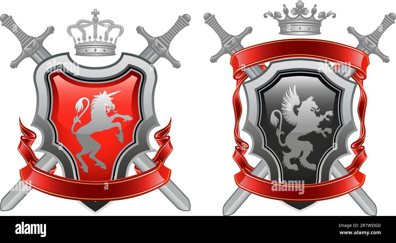 ?oat of arms. Vector illustration Stock Vector Image & Art - Alamy