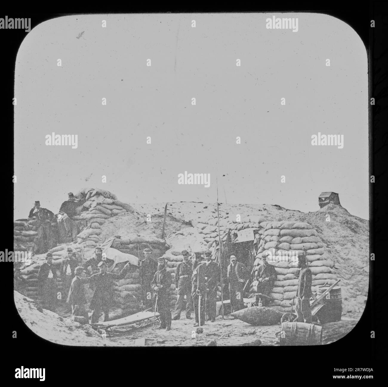 Pictures of the War, Headquarters of Field Officer of Trenches, Second ...