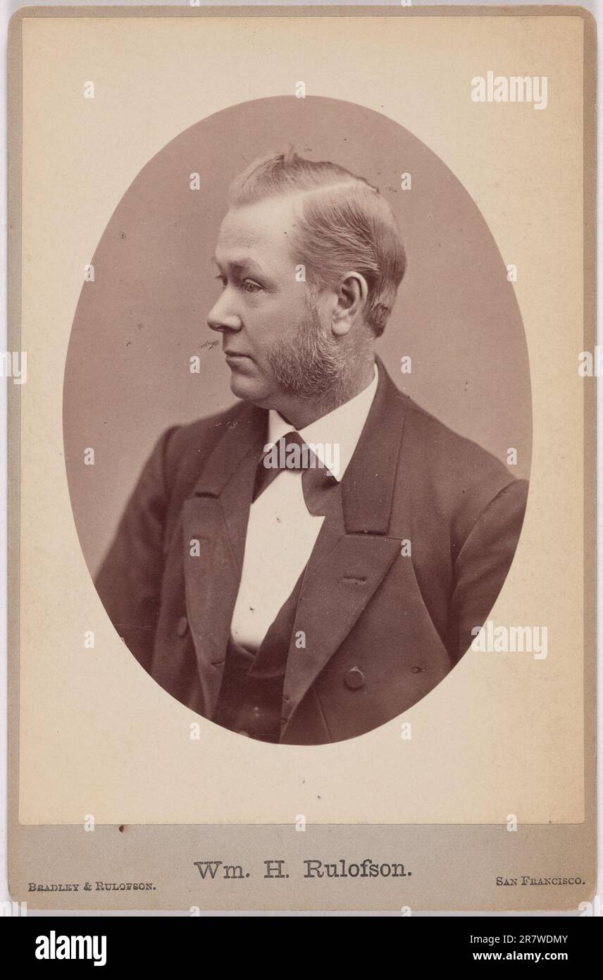 William Rulofson c. 1875 Stock Photo - Alamy