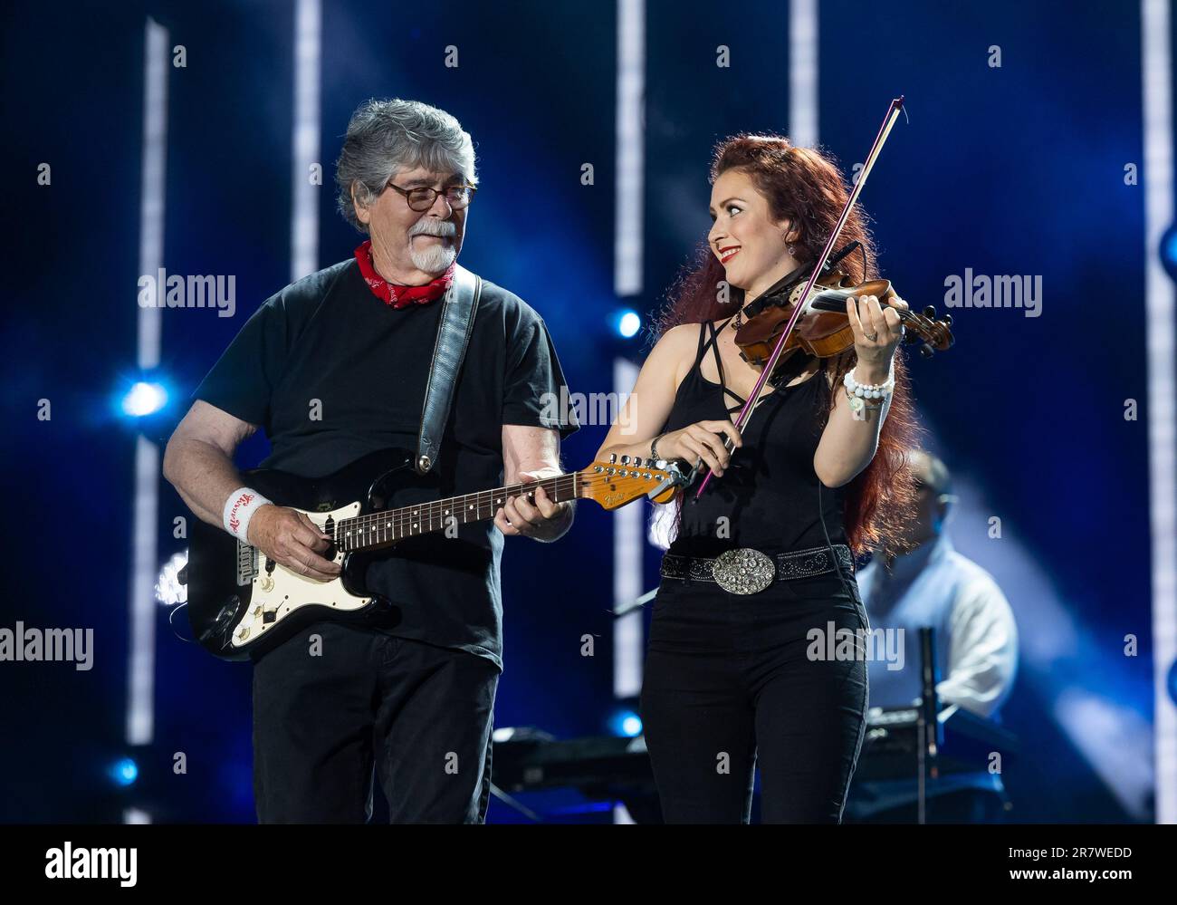 Megan Mullins Owen performs with Alabama during day 4 of the CMA Fest ...