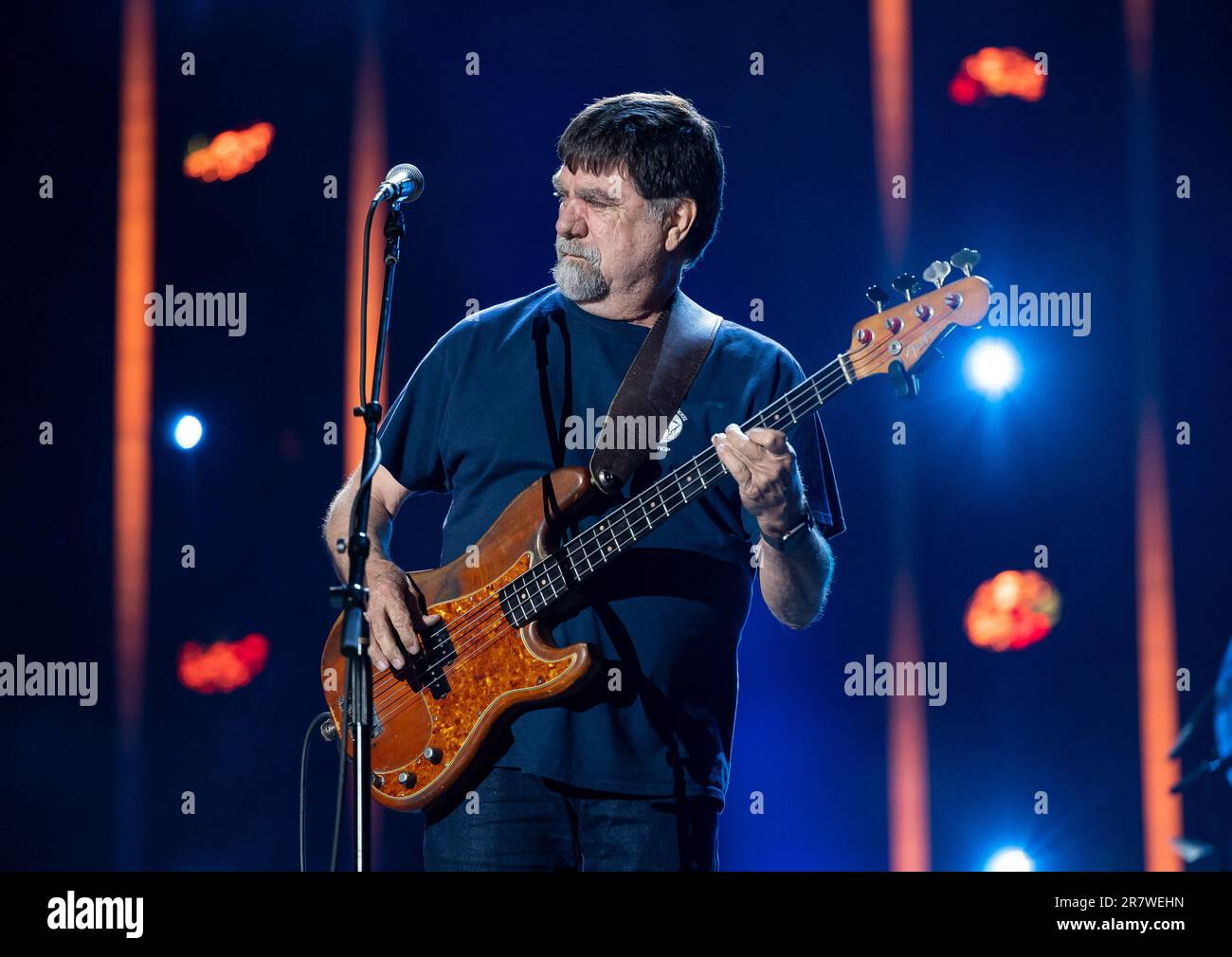 Teddy Gentry of Alabama performs during day 4 of the CMA Fest at Nissan ...