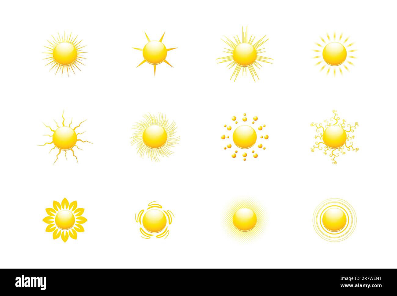 Decorative sun Cut Out Stock Images & Pictures - Alamy