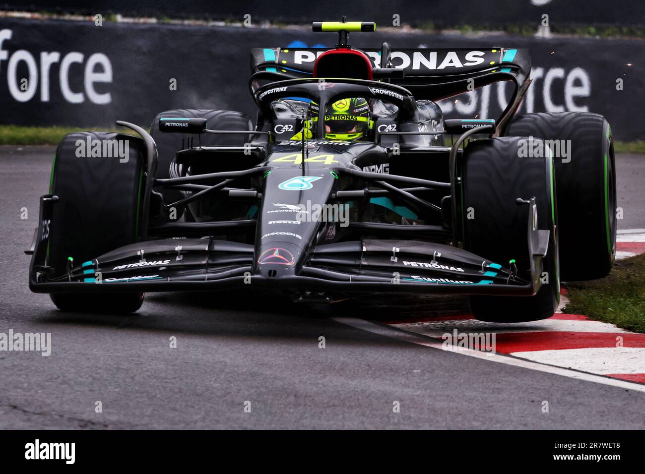 Montreal, Canada. 17th June, 2023. Lewis Hamilton (GBR) Mercedes AMG F1 W14. Formula 1 World ...