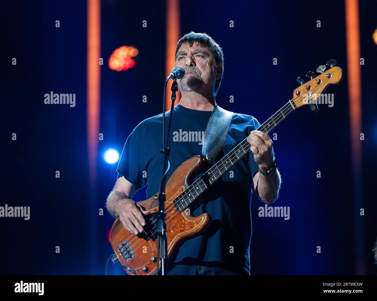 Teddy Gentry of Alabama performs during day 4 of the CMA Fest at Nissan ...