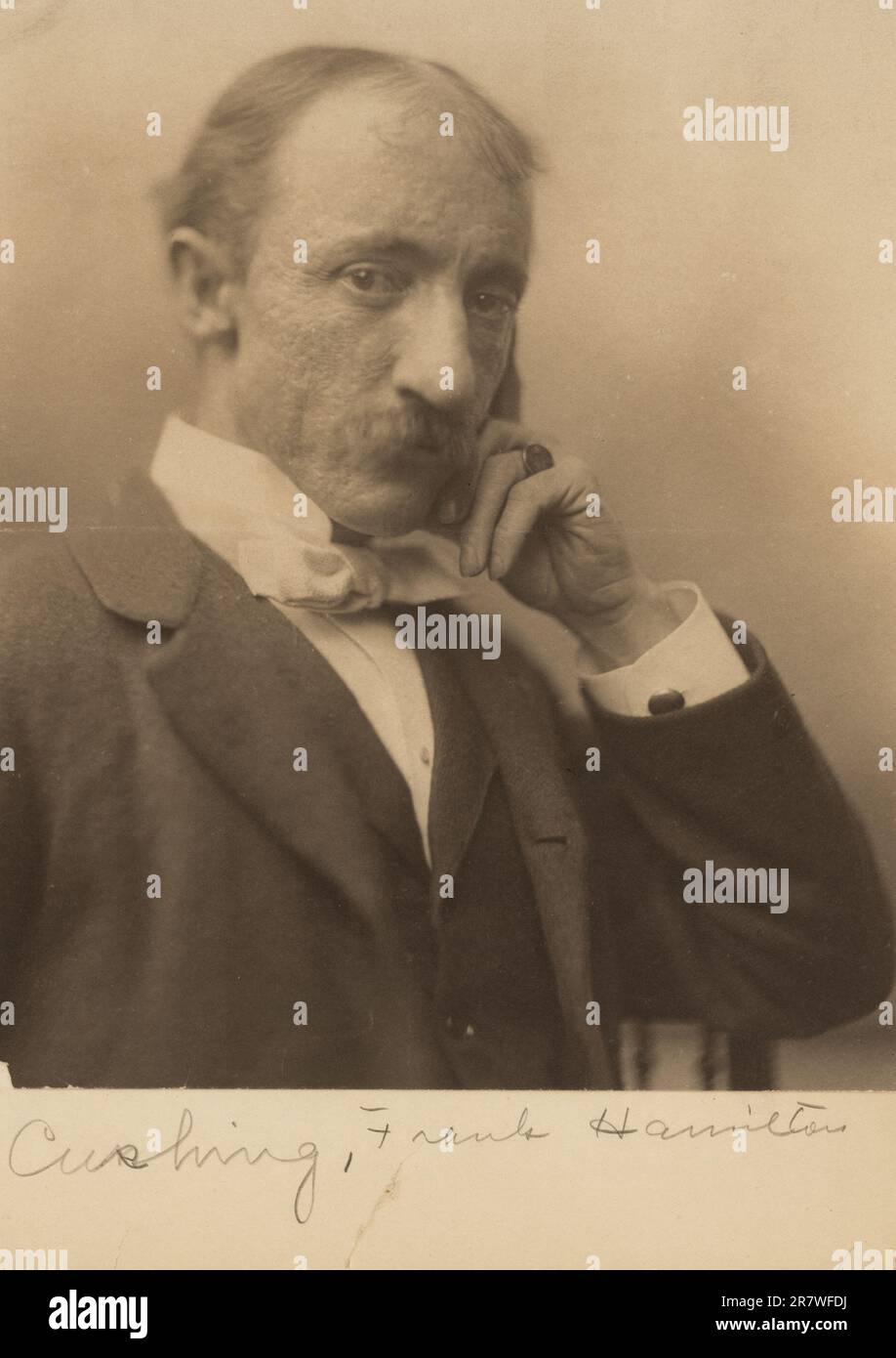 Frank Hamilton Cushing c. 1895 Stock Photo - Alamy