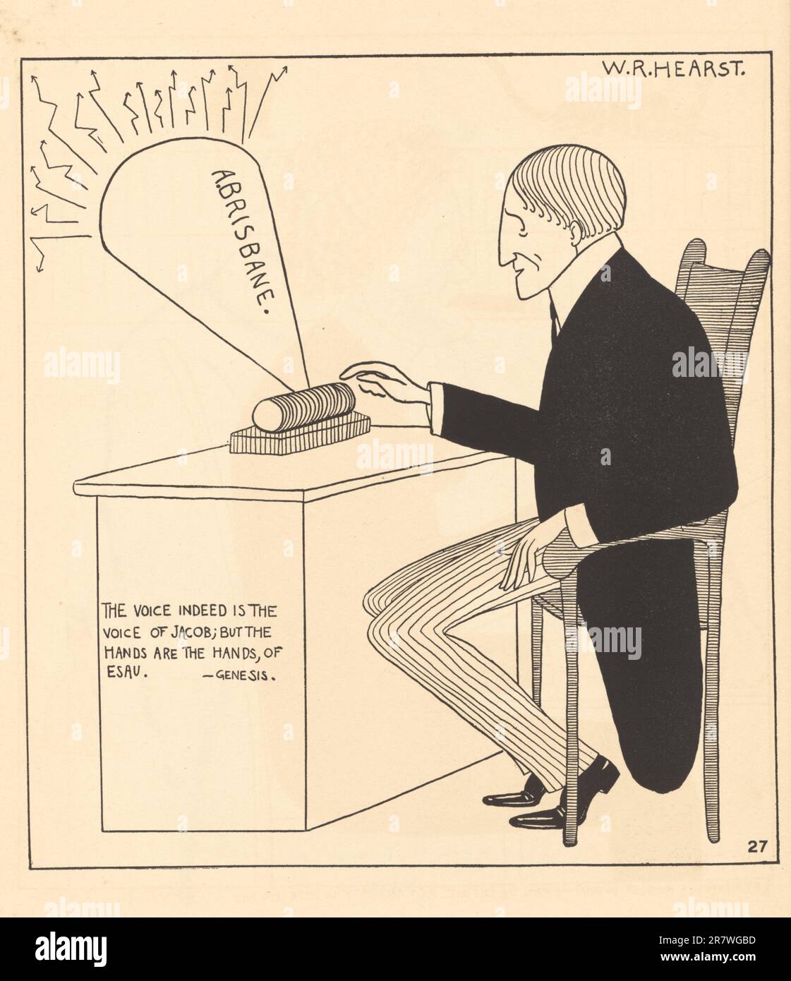 William Randolph Hearst 1911 Stock Photo - Alamy