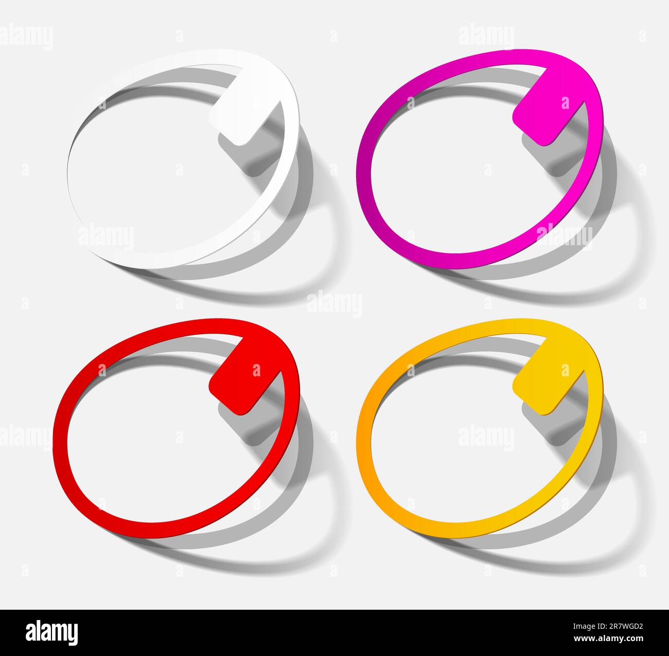 realistic design elements Stock Vector Image & Art - Alamy