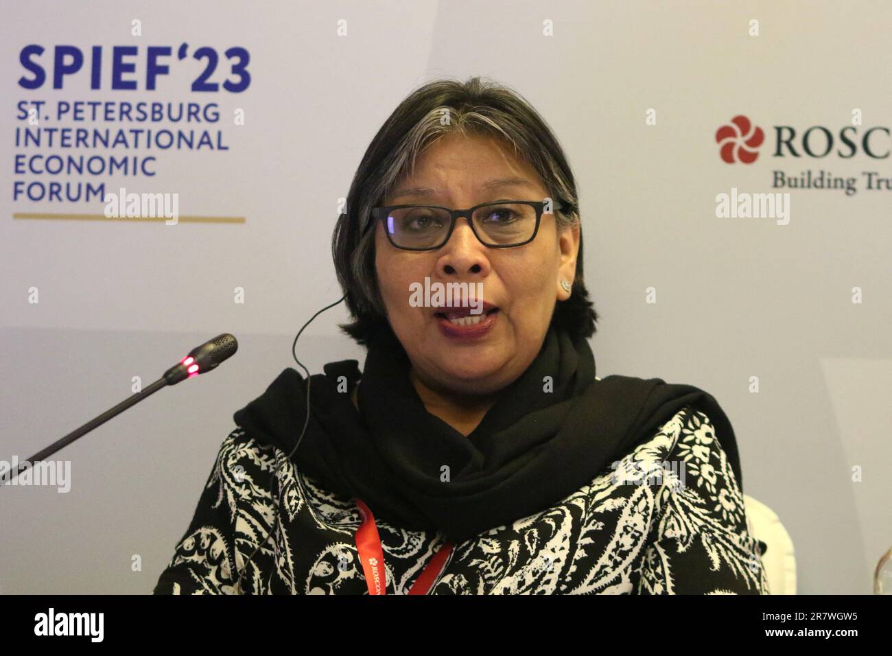 Saint Petersburg, Russia - June 2023: Saint Petersburg International ...